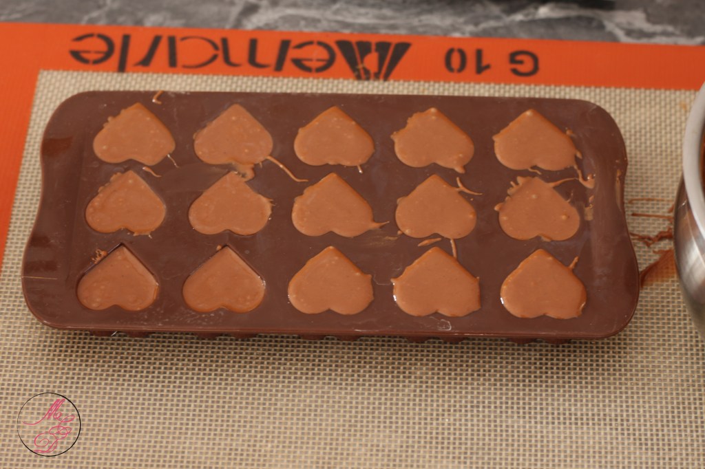 Chocolats à croquer au praliné